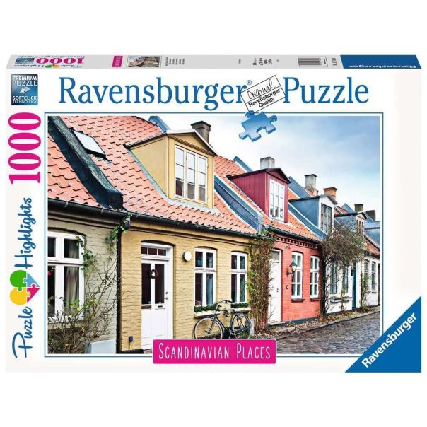 Ravensburger puzzle - Danska - 1.000 delova