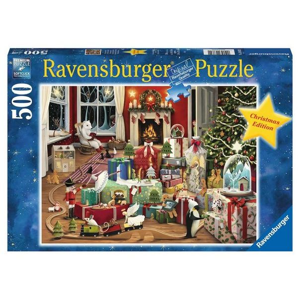 Ravensburger puzzle - Novogodišnja noć - 500 delova