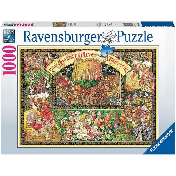 Ravensburger puzzle - Kraljeve supruge - 1.000 delova