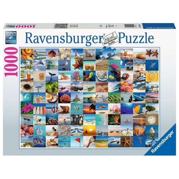 Ravensburger puzzle - 99 morskih slika - 1.000 delova