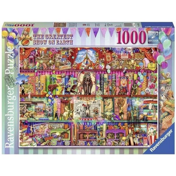 Ravensburger puzzle - Najveći cirkus na svetu - 1.000 dela