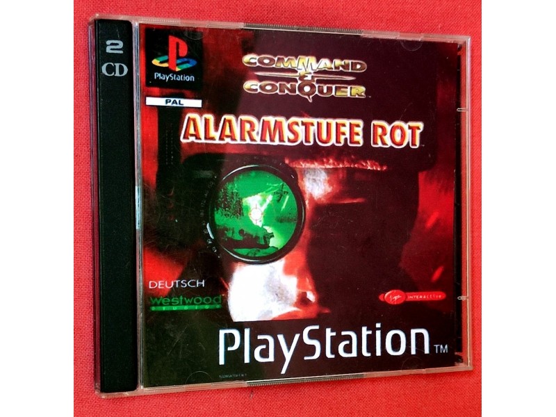 Command & Conguer Alarmstufe Rot / PS1 Originalna Igra