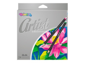 Colorino Artist Round Colored Pencils 24 Count