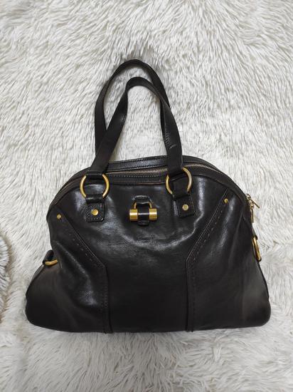 YSL%% Muse bag dark brown