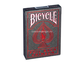 Karte Bicycle Ultimates - Foil Back Crimson - Playing Cards