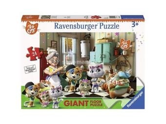 Ravensburger puzzle - Velika podna puzla Cats - 24 dela