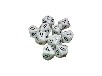 Kockice Chessex - Speckled - Arctic Camo (10)