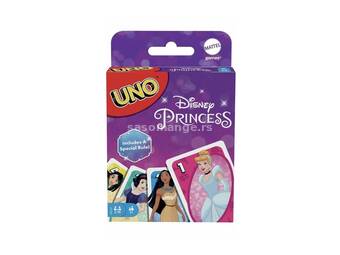 Board Game Mattel Uno - Disney Princess - Card Game