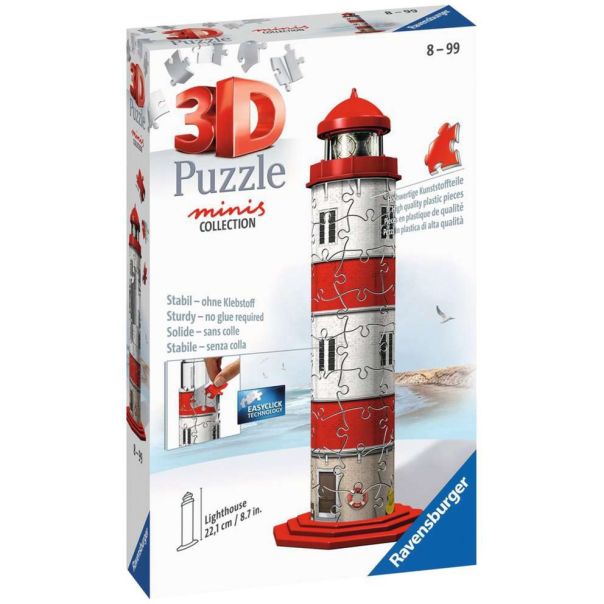 Ravensburger 3D puzzle – Mini svetionik - 54 dela