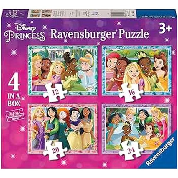 Ravensburger puzzle - Diznijeve Princeze - 12/16/20/24 dela