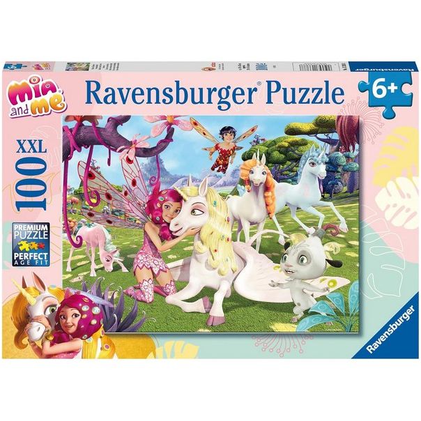 Ravensburger puzzle - Vesela družina - 100 delova