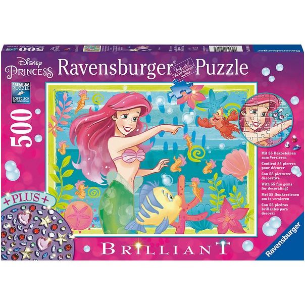 Ravensburger puzzle - Mala sirena - 500 delova