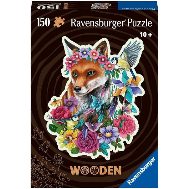 Ravensburger drvene puzzle - Lisica - 150 delova