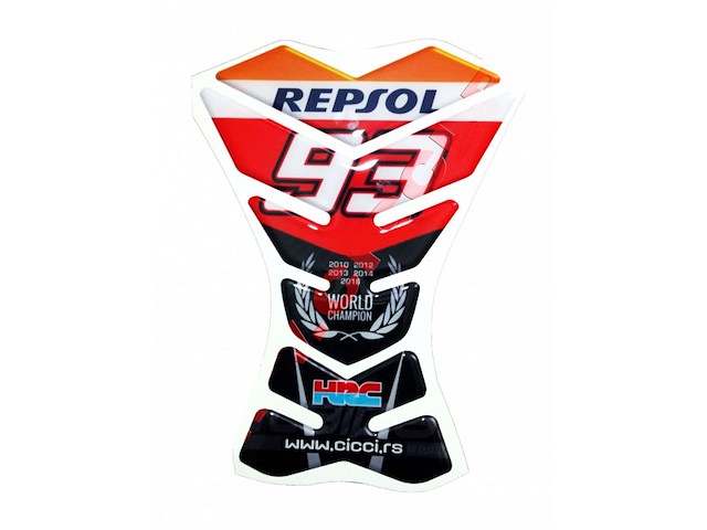 Nalepnice - Honda Repsol Tank pad - 3D Stikeri - 180