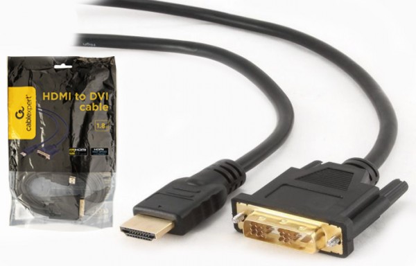 HDMI na DVI male-male kabl 1.8m