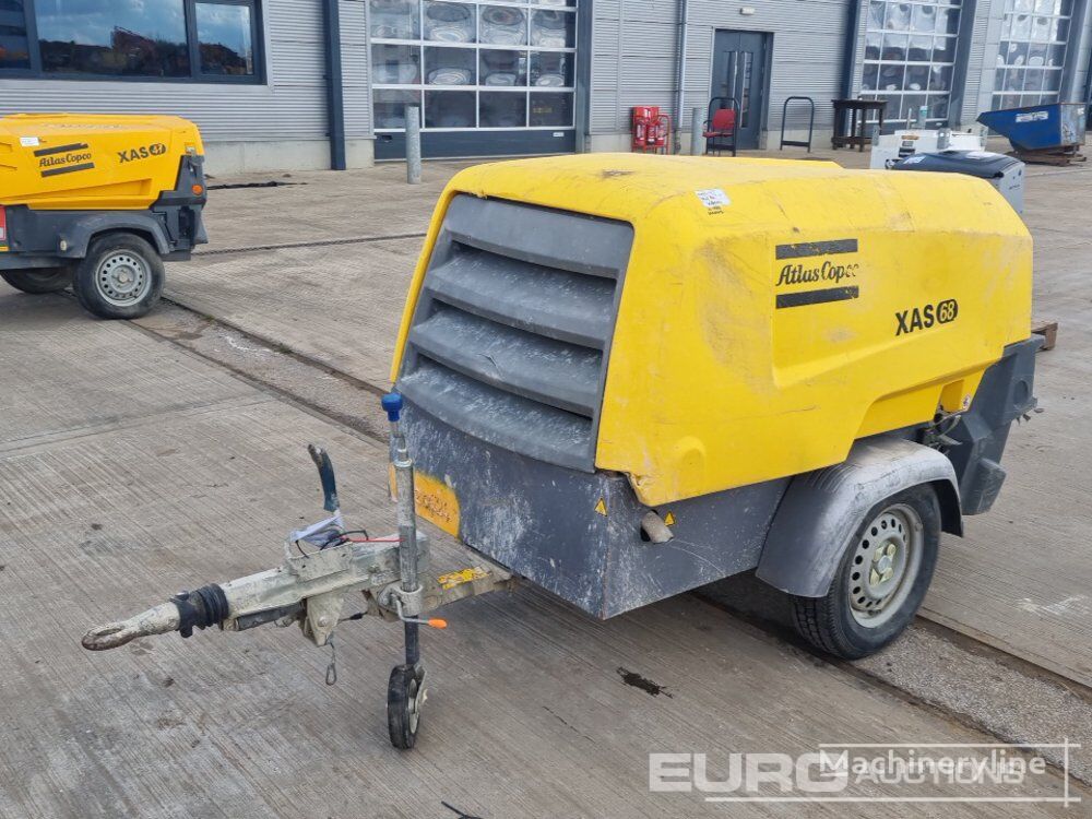 Prodaje se Atlas Copco XAS68 mobilni kompresor na aukciji