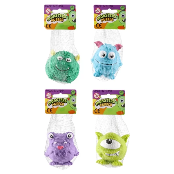 Squeezy monsters, gumena igračka, čudovište, miks