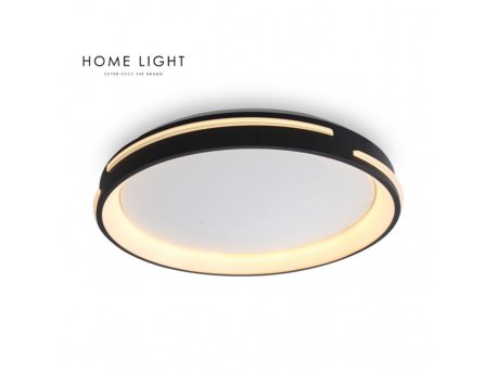 HOME LIGHT VESTA 655 LED PLAFONJERA CRNA