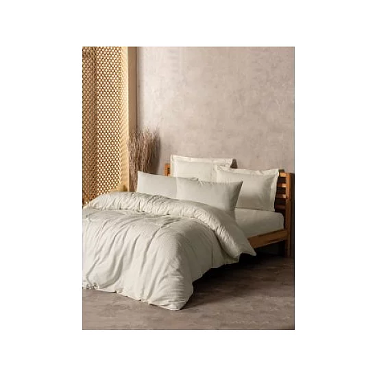 L`ESSENTIEL MAISON RANFORCE POSTELJINA (135X200) PLAID CREAM CENA