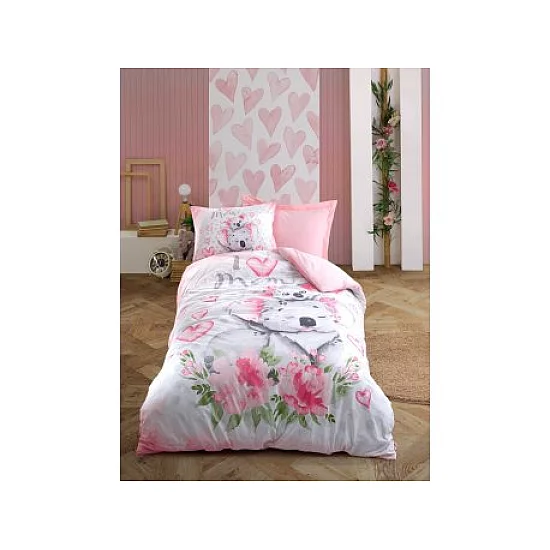 L`ESSENTIEL MAISON RANFORCE POSTELJINA (160X220) KOALA PINK CENA