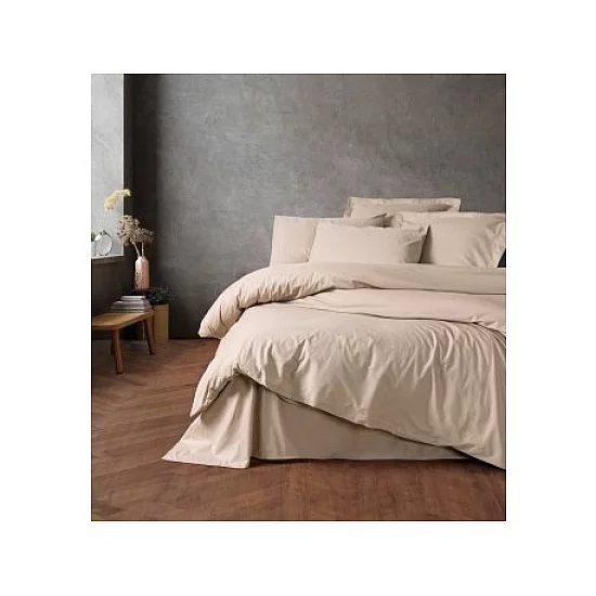 L`ESSENTIEL MAISON RANFORCE POSTELJINA (160X220) PLAIN BEIGE CENA