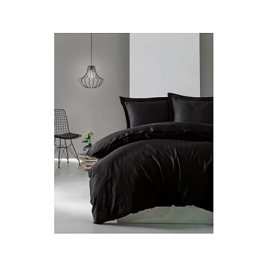 L`ESSENTIEL MAISON SATENSKA POSTELJINA (200X220) ELEGANT BLACK CENA