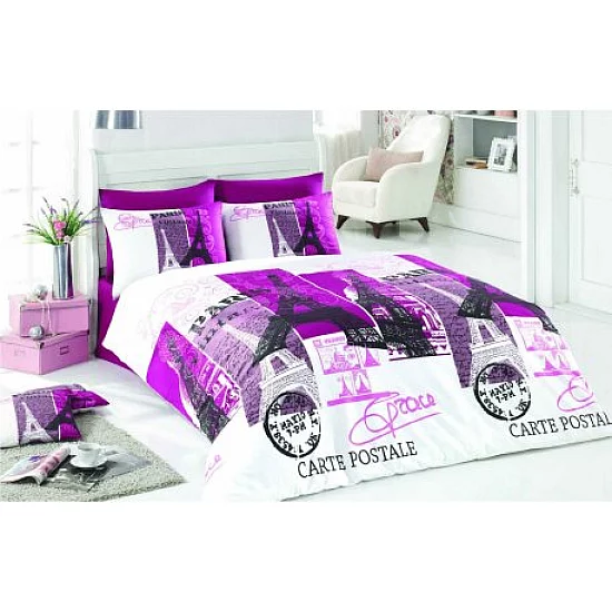 L`ESSENTIEL MAISON RANFORCE POSTELJINA (200X220) PARIS LILAC CENA