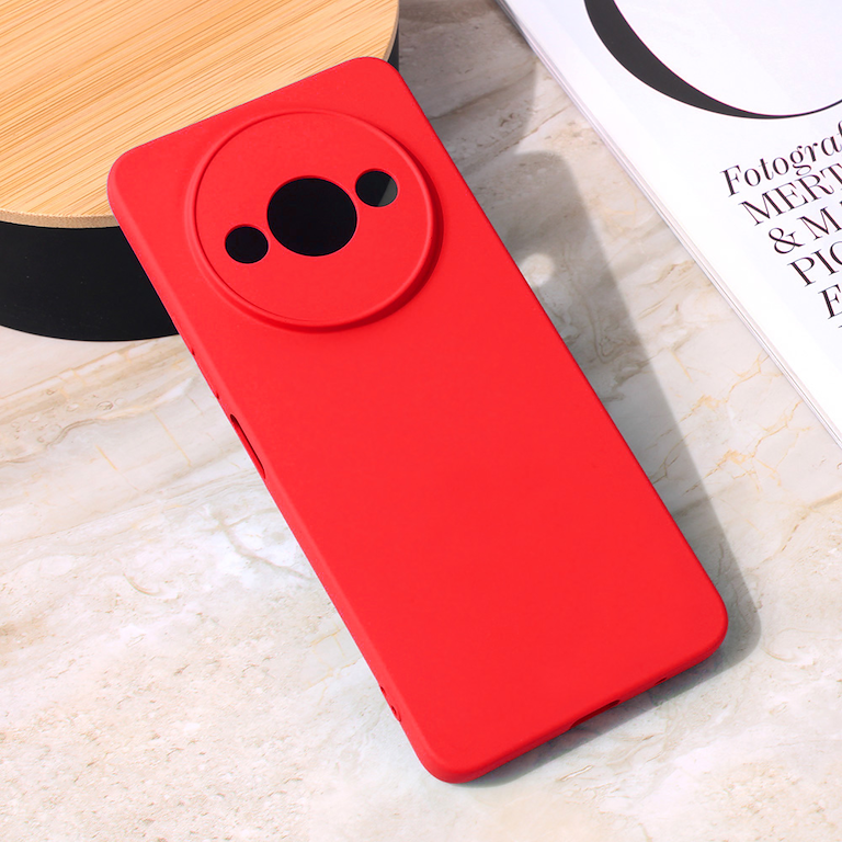 Zastitna maska (futrola) Teracell Giulietta - Xiaomi Redmi A3 mat crvena