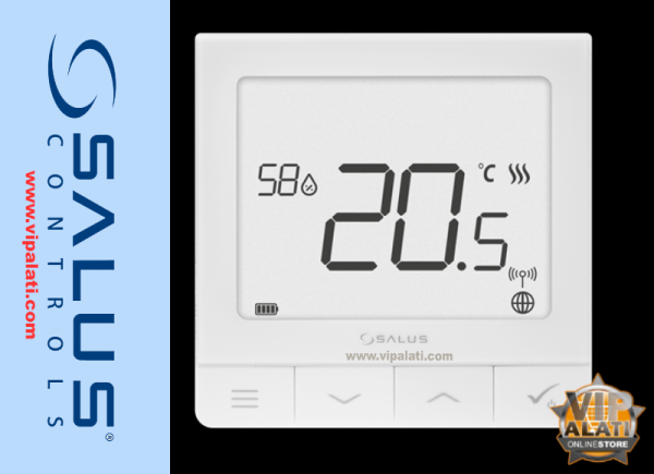 DIGITALNI PROGRAMSKI SOBNI TERMOSTAT SALUS SQ610 (ZICANI)