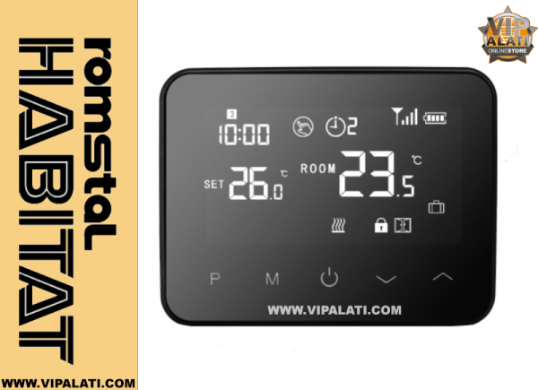 DIGITALNI SOBNI WI-FI TERMOSTAT WT-20 CLOUD PROGRAMSKI – HABITAT ROMSTAL