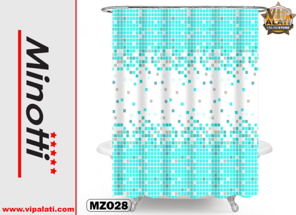 KUPATILSKA ZAVESA KADA // TUS KABINA – MZ028 MINOTTI