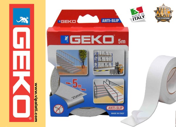 SAMOLEPLJIVA ANTI SLIP TRAKA BELA – GEKO