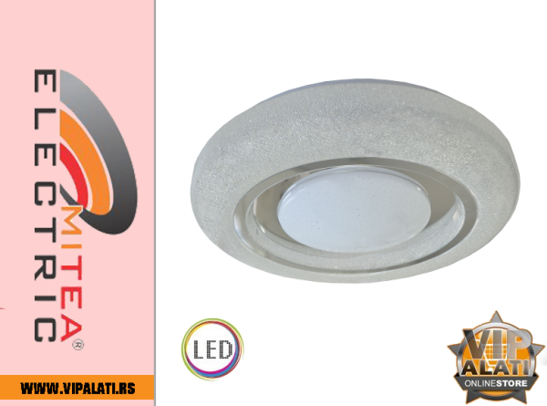 BELA PLAFONSKA LED LAMPA M205431 24W SMD 6500K fi380mm