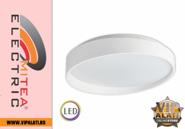 BELA PLAFONSKA LED LAMPA M205456 24W SMD 6500K fi400 MITEA LIGHTING