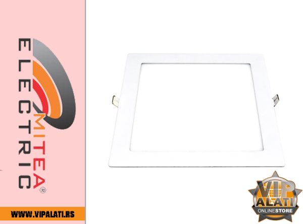 M18UK 18W 3000K BELI UGRADNI KVADRATNI LED PANEL MITEA LIGHTING