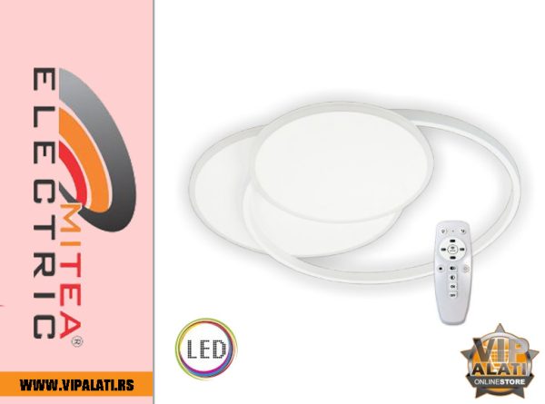 PLAFONSKA BELA LED LAMPA SA DALJINSKIM 2.4G M205468 2x20W 3CCT SMD 3000~6500K MITEA LIGHTING