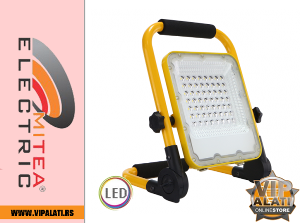 PRENOSIVI LED REFLEKTOR M452030 SA LI-ON BATERIJOM 3 STEP+SOS IP65 WORK