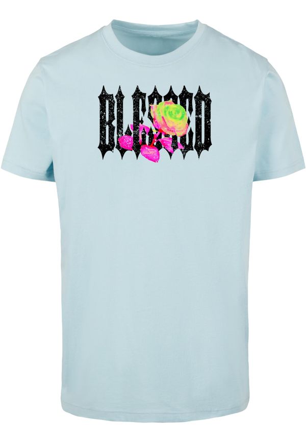 MEN'S T-SHIRT BLESSED ROSE BLUE