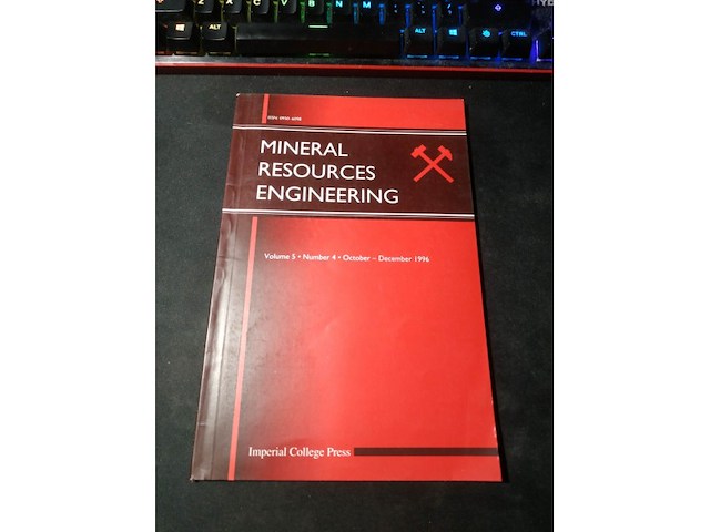 Mineral resources engineering volume 5 number 4