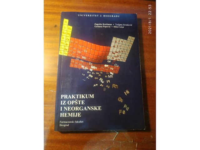 Praktikum iz opšte i neorganske hemije Korićanac