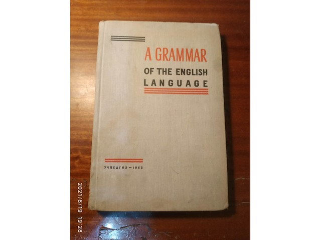 A grammar of the english language 1963