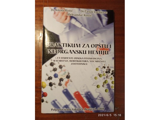 Praktikum za opštu i neorgansku hemiju