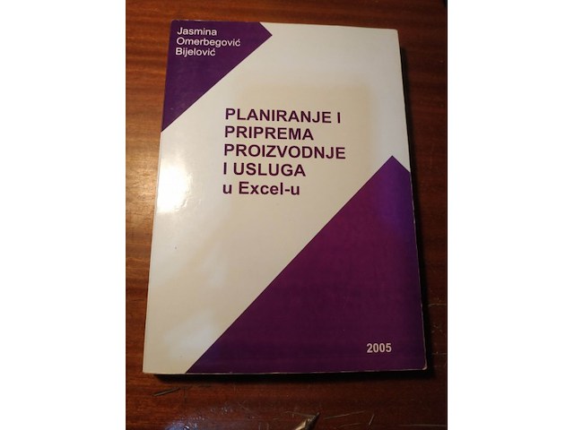 Planiranje i priprema proizvodnje i usluga u Excel-u