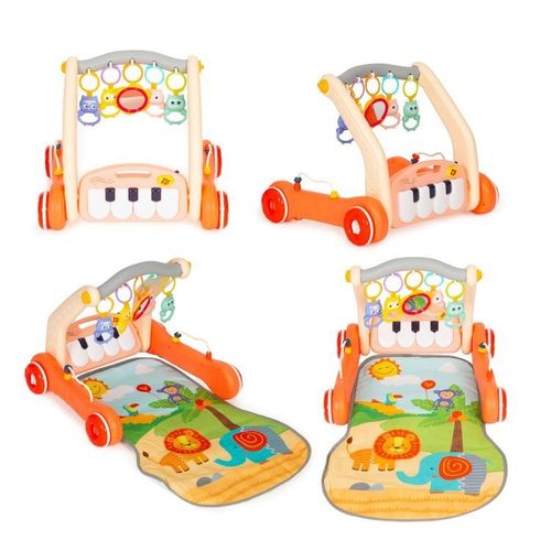 Eco Toys Edukativna Guralica sa Podlogom za Decu 2u1 – Piano