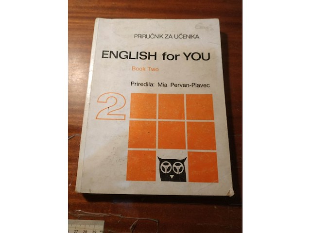 English for you 2 priručnik za učenika