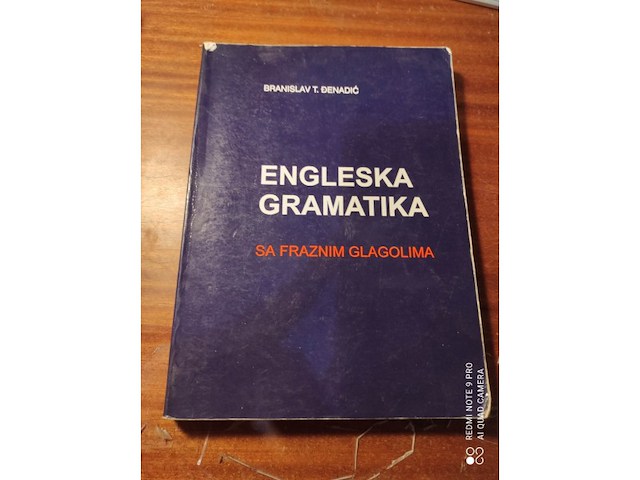 Engleska gramatika sa fraznim glagolima Đenadić