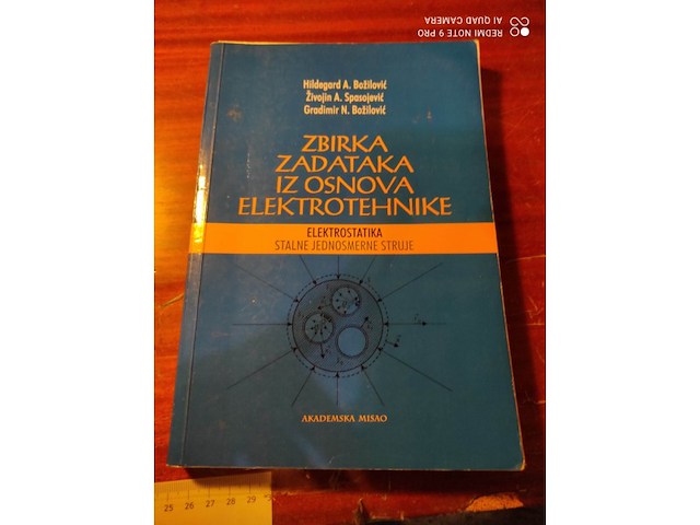 Zbirka zadataka iz osnova elektrotehnike Božilović