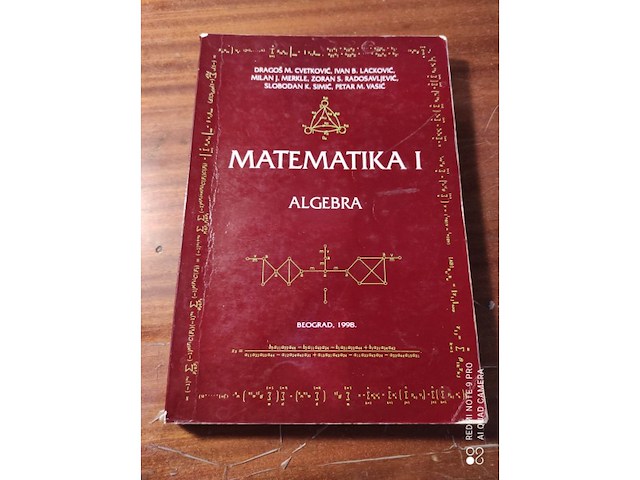 Matematika I Algebra grupa autora