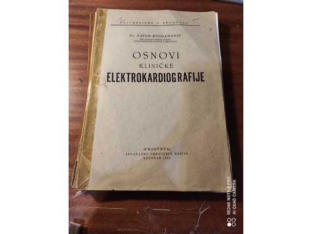 Osnovi kliničke elektrokardiografije Bogdanović