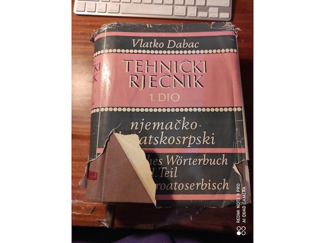 Tehnički rječnik Vlatko Dabav 1 dio